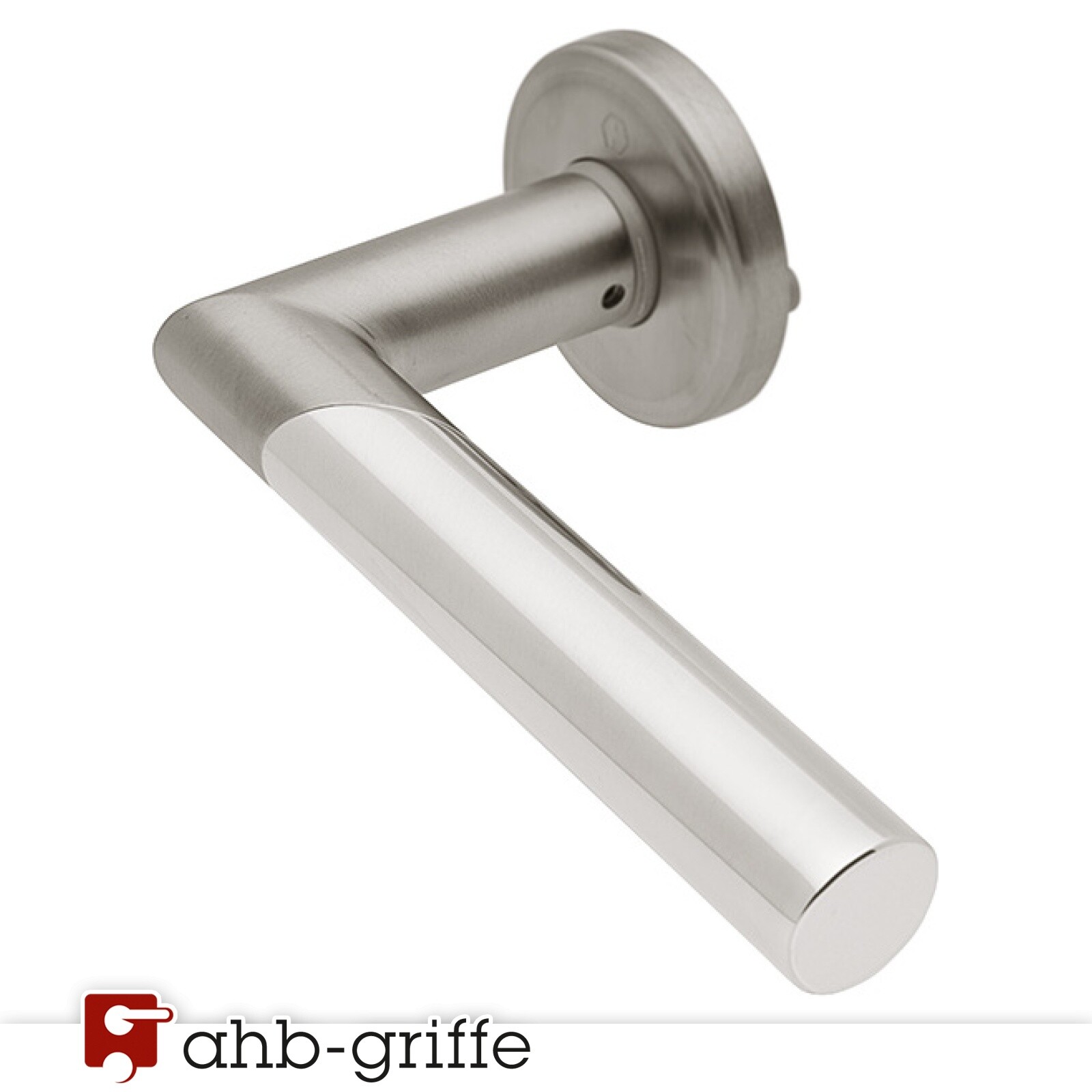 Hoppe Türdrücker Amsterdam BB Edelstahl bicolor F69/F68 Türgriff ...