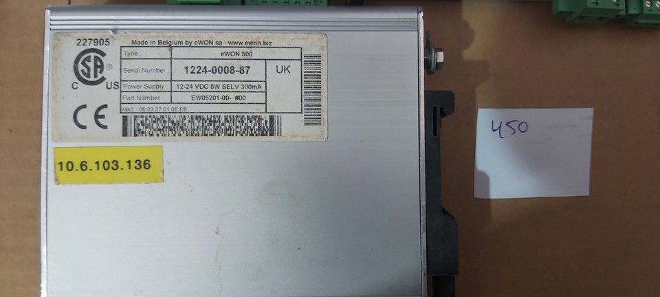 Lot of 3 eWon 500 EW05201-00 Module Make Offers! | eBay