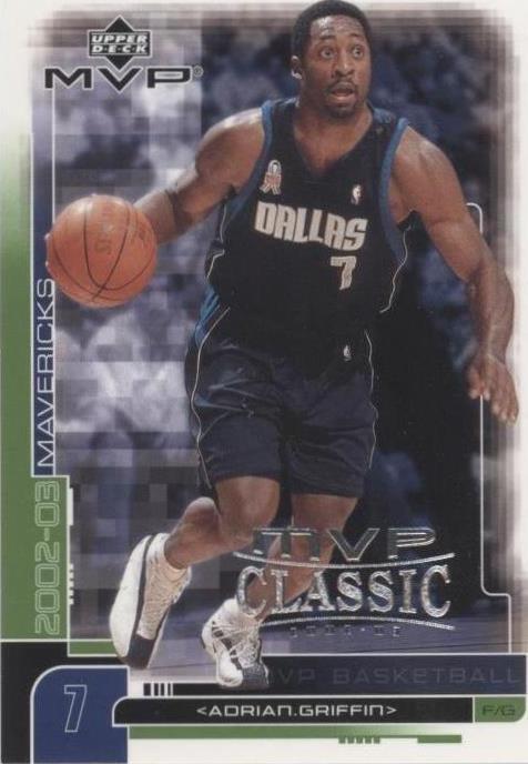 2002-03 Upper Deck MVP - Adrian Griffin #38 Mvp Classic for sale online ...