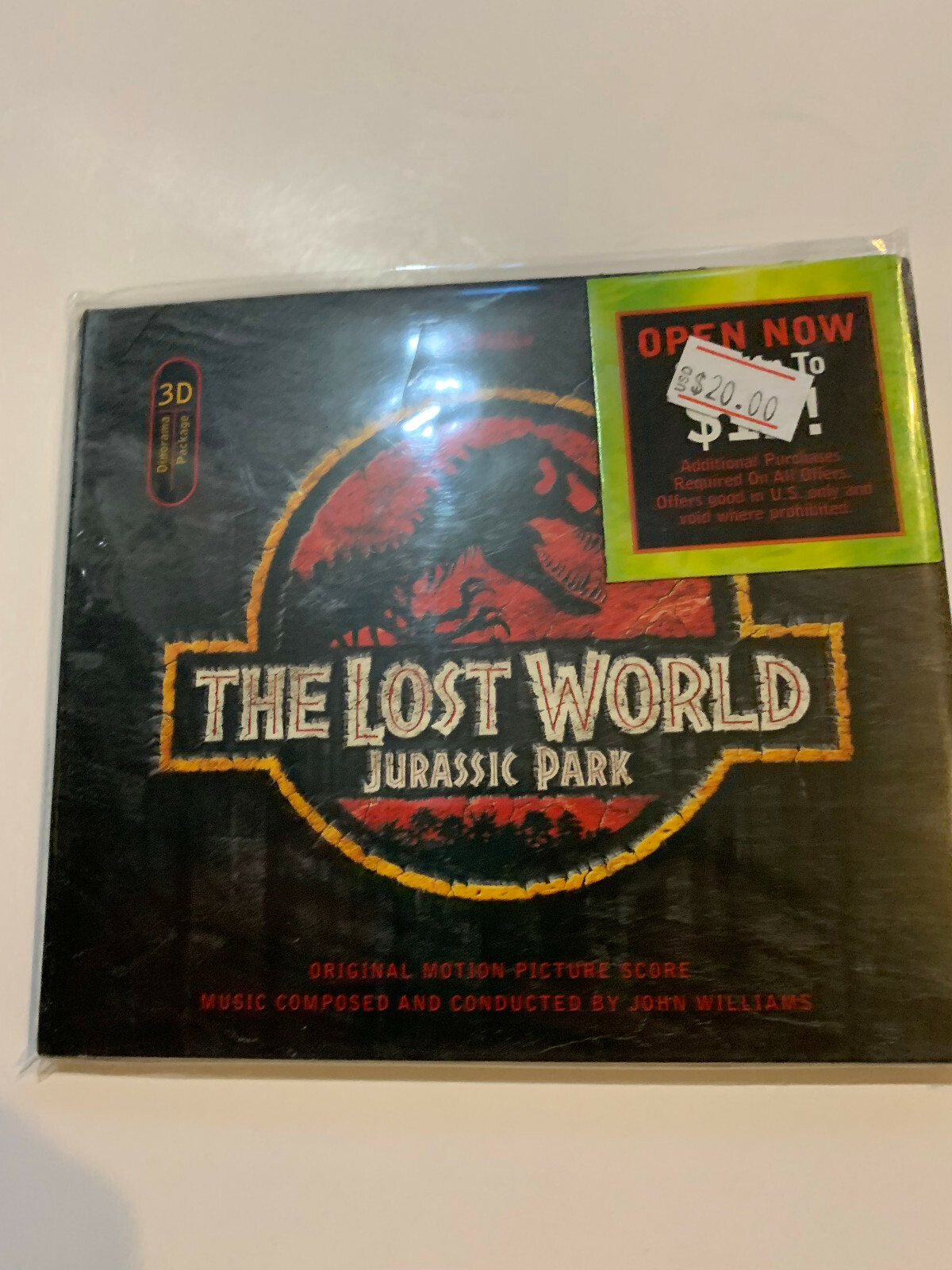 THE LOST WORLD JURASSIC PARK ORIGINAL SOUNDTRACK OST CD - DIORAMA ...