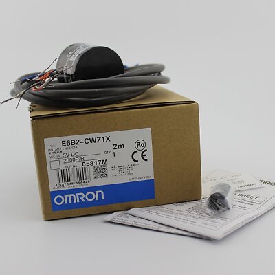 OMRON Rotary Encoder E6B2-CWZ1X 2000P/R E6B2CWZ1X 5VDC New in box #G | eBay