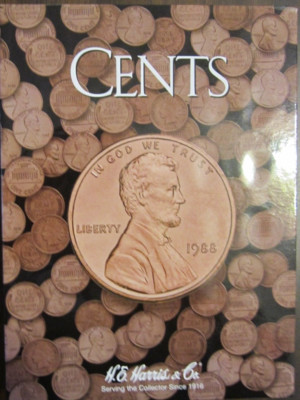 2676 Harris coin FOLDER FOR Lincoln Cents no dates | eBay