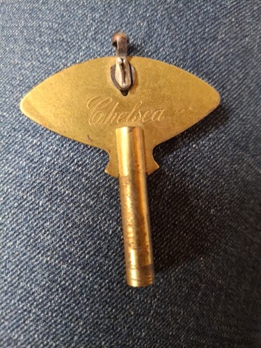 GENUINE Vintage CHELSEA CLOCK Ship’s Brass Wind Key | eBay