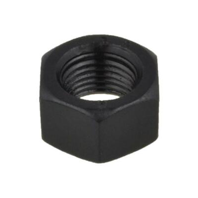 M24 (24mm) x 2.00 pitch HEX NUT Metric FINE High Tensile Plain Black ...