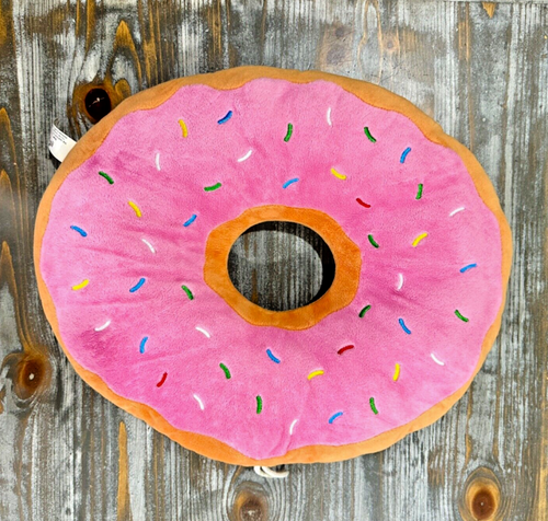 2016 Universal Studios Exclusive The Simpsons Big Pink Donut Pillow ...