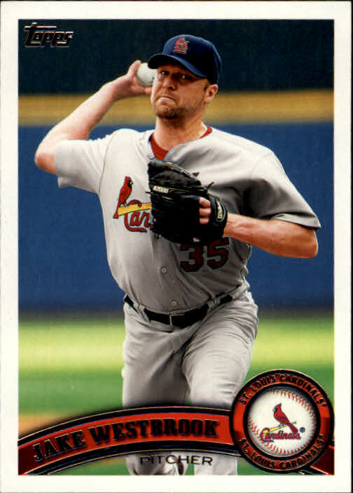 2011 Topps St. Louis Cardinals Baseball Card #2 Jake Westbrook | eBay