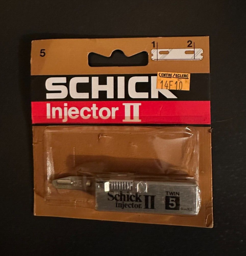 BLISTER DE 5 LAMES SCHICK INJECTOR II - NEUF - 19 DISPONIBLES | eBay