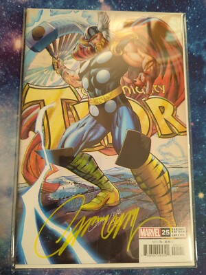Thor #25! (2020) RTD Variant! Signed by J. Scott Campbell! NM! COA! | eBay