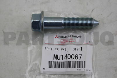 MU140067 Genuine Mitsubishi BOLT,FR WHEEL HUB | eBay
