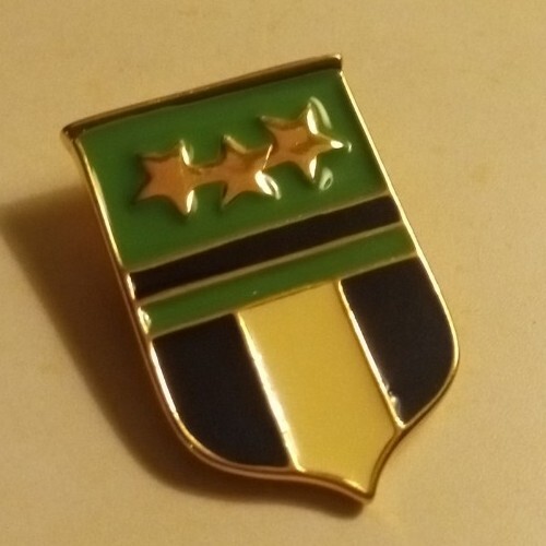 Vintage Enamel Gemma Johnson Military/Flag Style Broo… - Gem