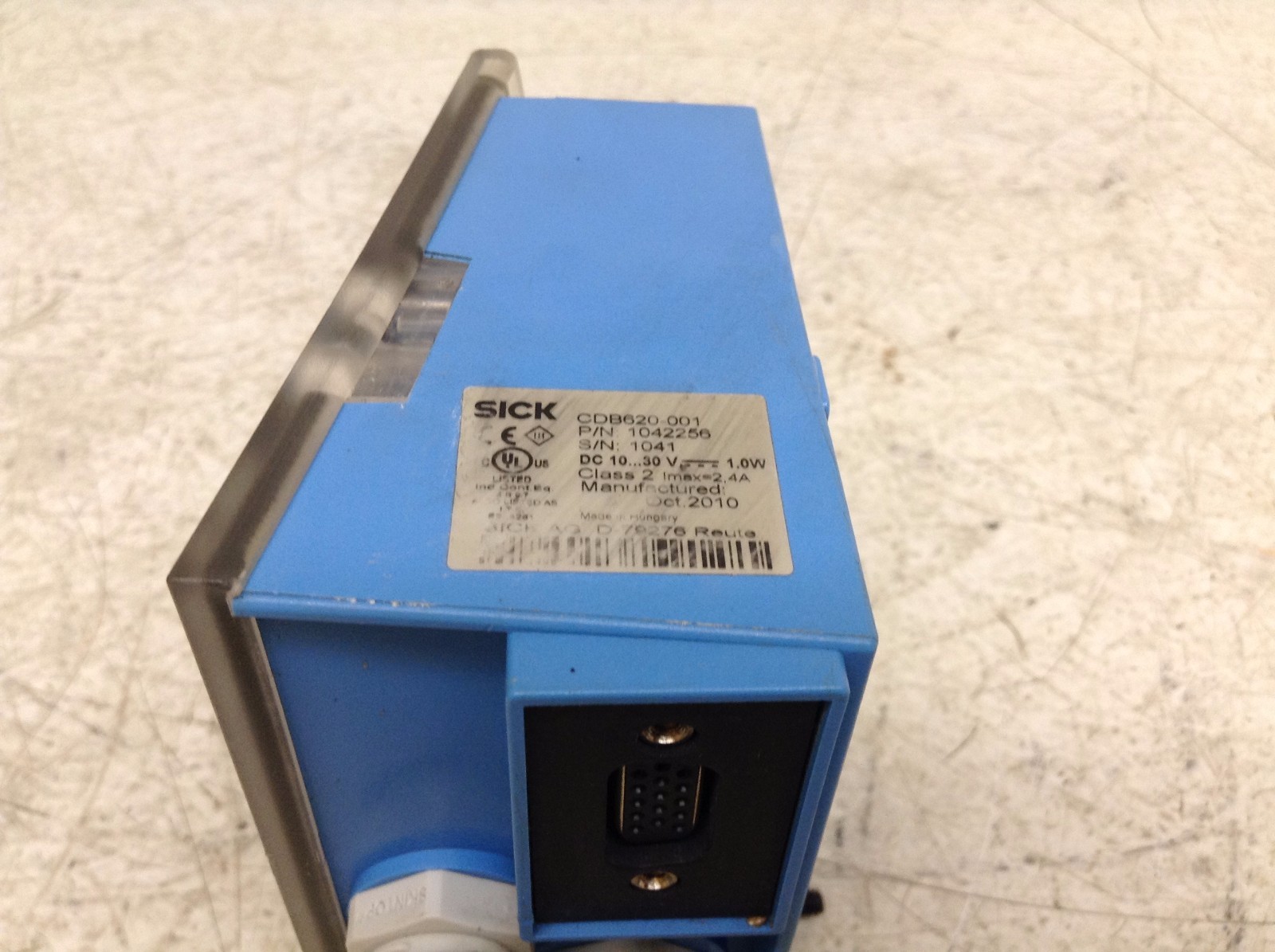 Sick 1042256 CDB620-001 Barcode Scanner Sensor Connection Module (TSC ...