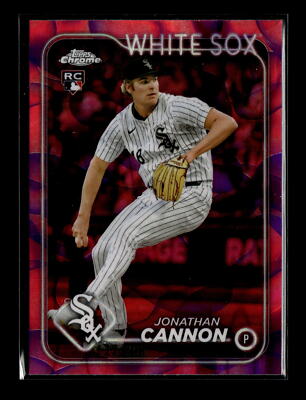2024 Topps Chrome Update #USC12 Jonathan Cannon Magenta / Purple Lava ...