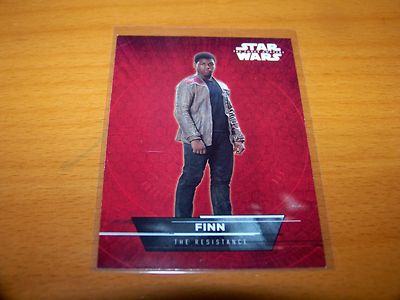 STAR WARS FINN 2015 TOPPS THE FORCE AWAKENS STICKER CARDS #2 OF 18 | eBay
