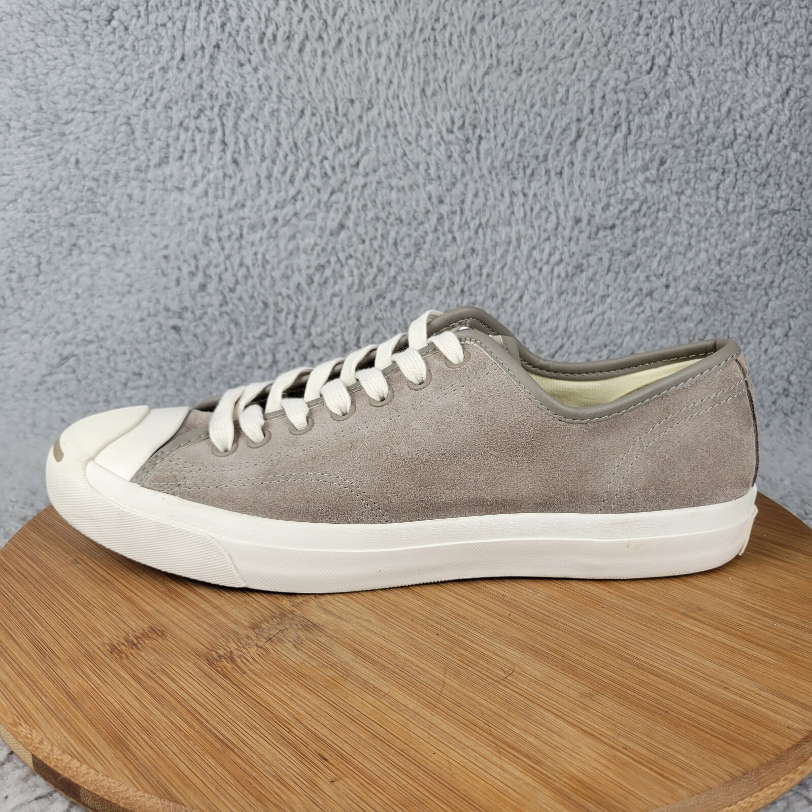 Converse Jack Purcell OX String Suede Gray 159190C M… - Gem