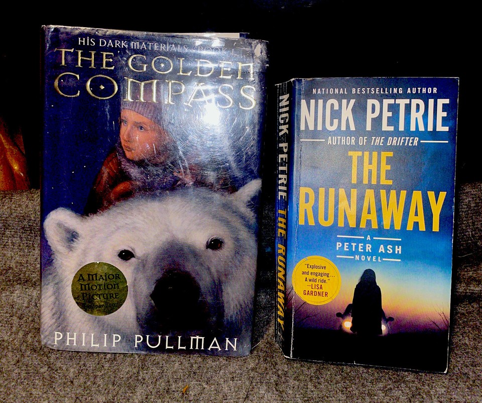 Philip Pullman THE GOLDEN COMPASS 1st Edition /The RUNAWAY By Nick ...