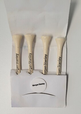 Morgan Stanley golf tee pack of 4 | eBay Australia