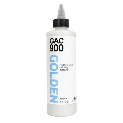 GAC 900 by , 8 oz Jar, Professional Fluid Mediums, Heat-Set Fabric ...