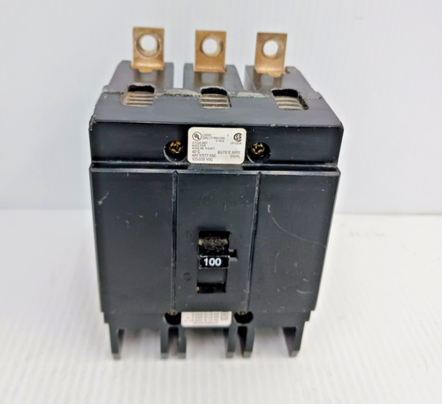 Eaton Cutler Hammer GHB3100 Circuit Breaker 100 Amp 3 Pole 480y/277 Vac ...