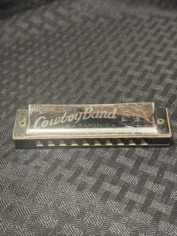 1940s Roy Rogers Cowboy Band Harmonica - US Army Band Box - Harmonica ...