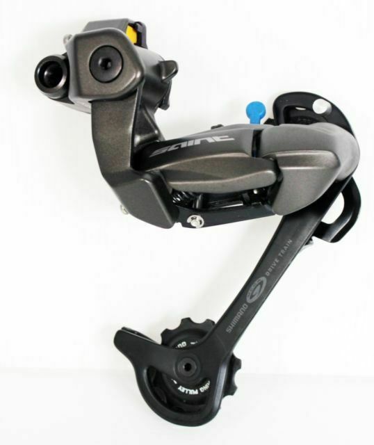 Shimano Saint RD M800 SGS 9 Spd Rear Derailleur Cycling MTB DH Hub axle ...