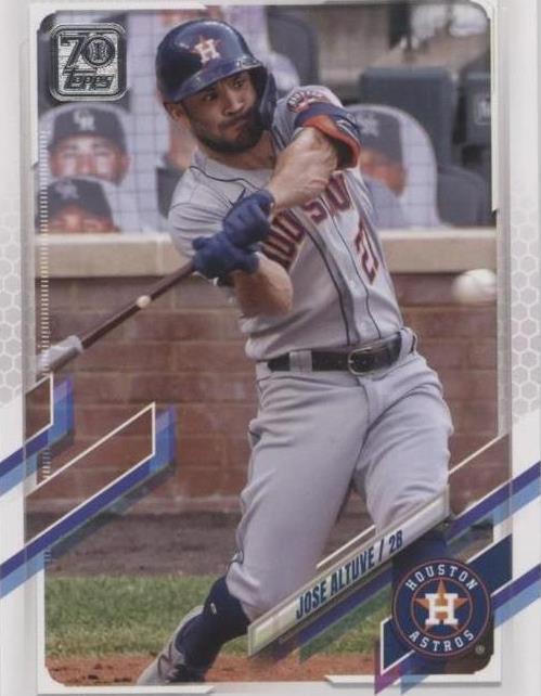 2021 Topps - Jose Altuve #432 Advanced Stats Back /300 for sale online ...