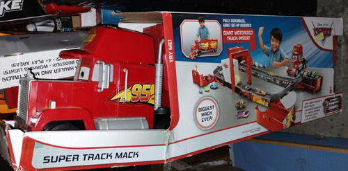 Disney Pixar Cars Super Track Mack 2-in-1 Transforming Truck ...