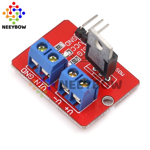 0-24V IRF520 MOS Driver Module Top Mosfet Button for Arduino MCU ARM ...