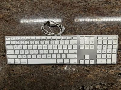 Apple A1243 MB110LL/B Wired Keyboard 885909511990 | eBay