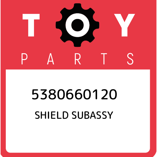 5380660120 Genuine Toyota Shield Sub-assy 53806-60120 for sale online ...