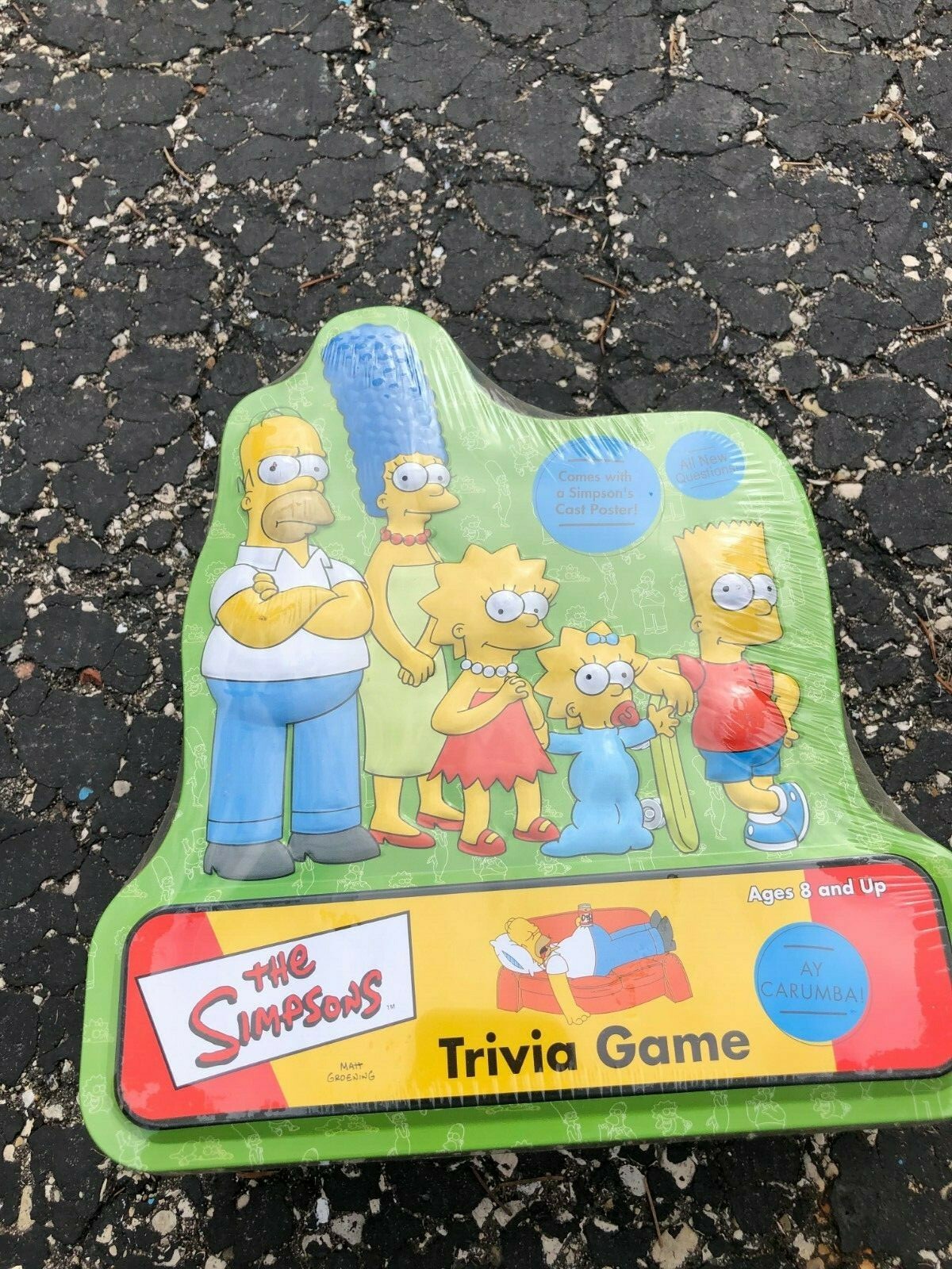 2000 The Simpsons Trivia Game tin by Cardinal (still sealed) | eBay