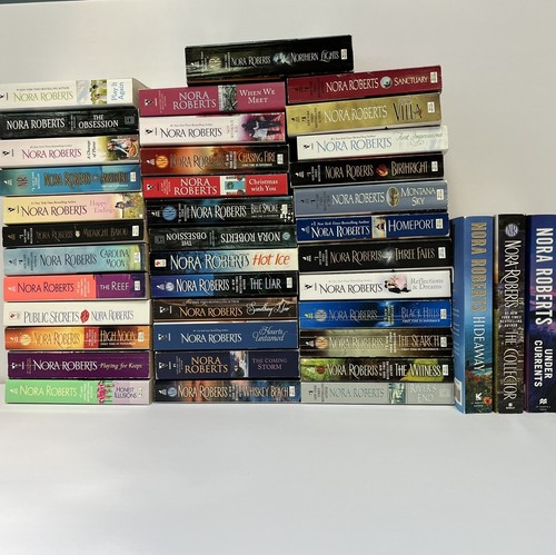 Nora Roberts Lot of 40 Books in Great Condition & Very Clean | eBay