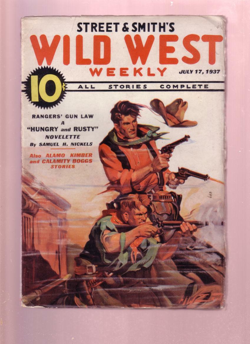 WILD WEST WEEKLY-JULY 171937-PULP-HW SCOTT COVER-COMICS FN | eBay