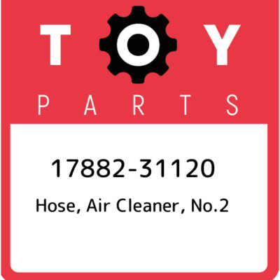 17882-31120 Toyota Hose, air cleaner, no.2 1788231120, New Genuine OEM ...