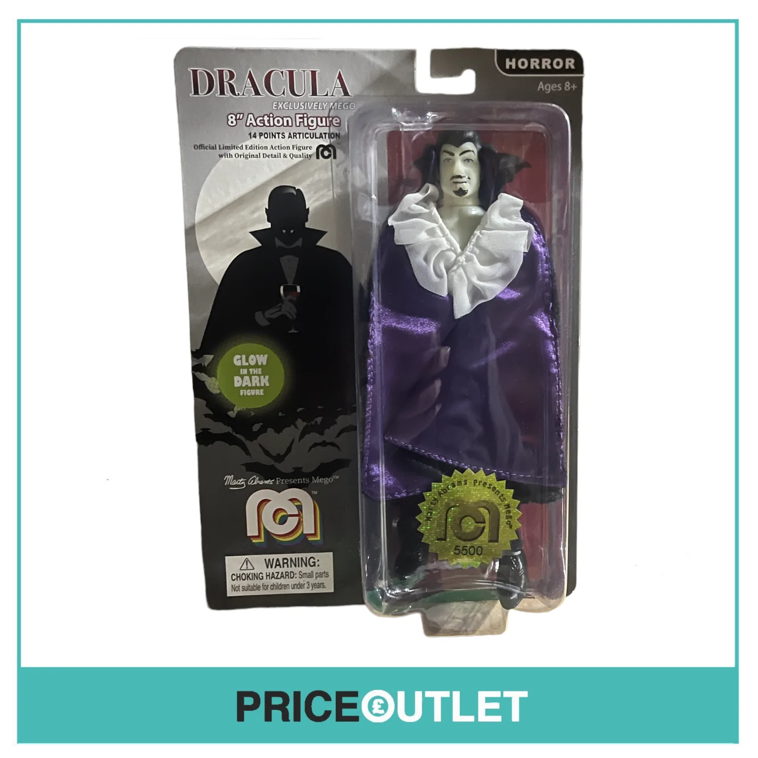 Dracula Action Figure - Glows In The Dark - Limited Edition - Brand New ...