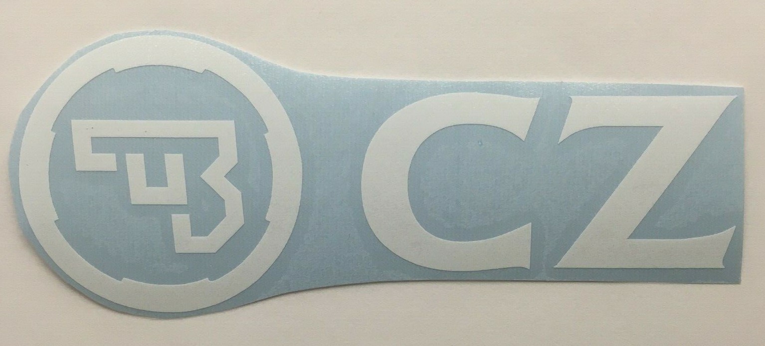 CZ Logo Die Cut Vinyl Sticker Decal Patriotic Gun USA America Marines ...