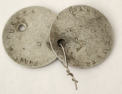 WW1 DOG TAGS, MARKED USA WITH NAME AND SERIAL NUMBER. | eBay