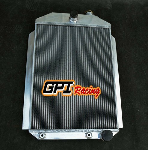 Aluminum Radiator Fit CHEVY HOT/STREET ROD CAR 1937 37 350 V8 ENGINE ...