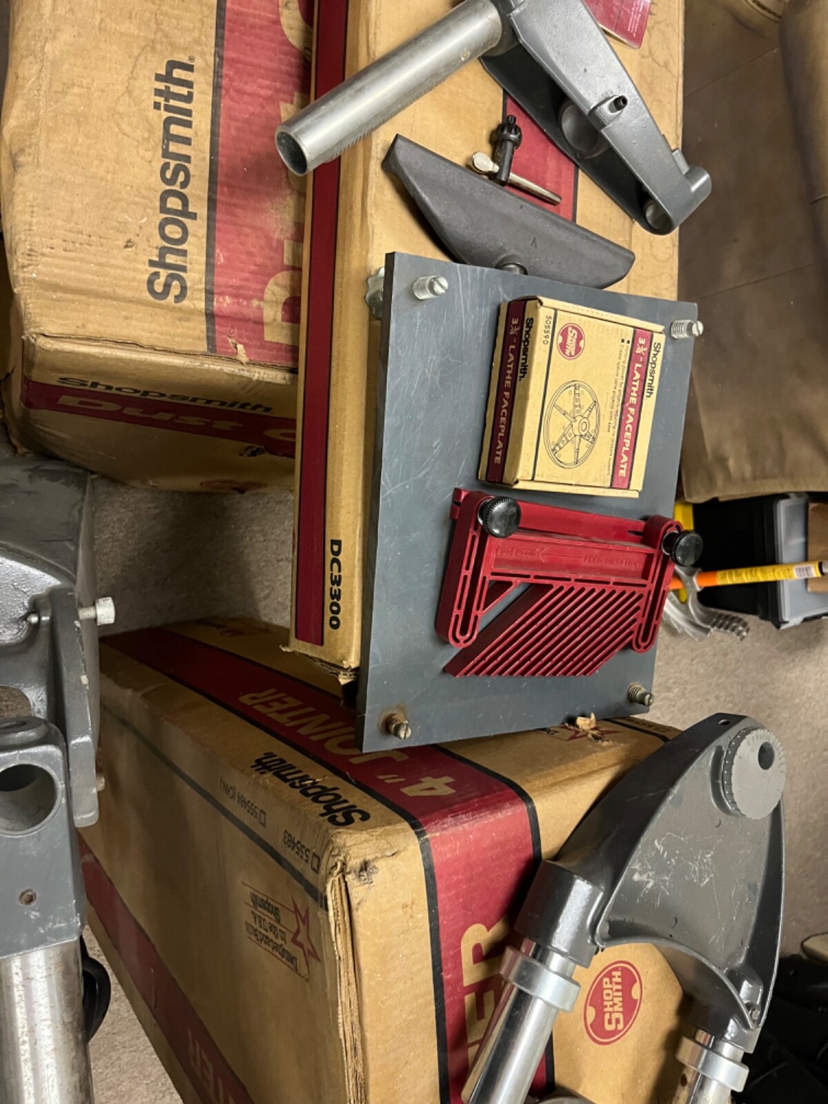 shopsmith mark v combination lathe, 4” joiner & dust collector | eBay