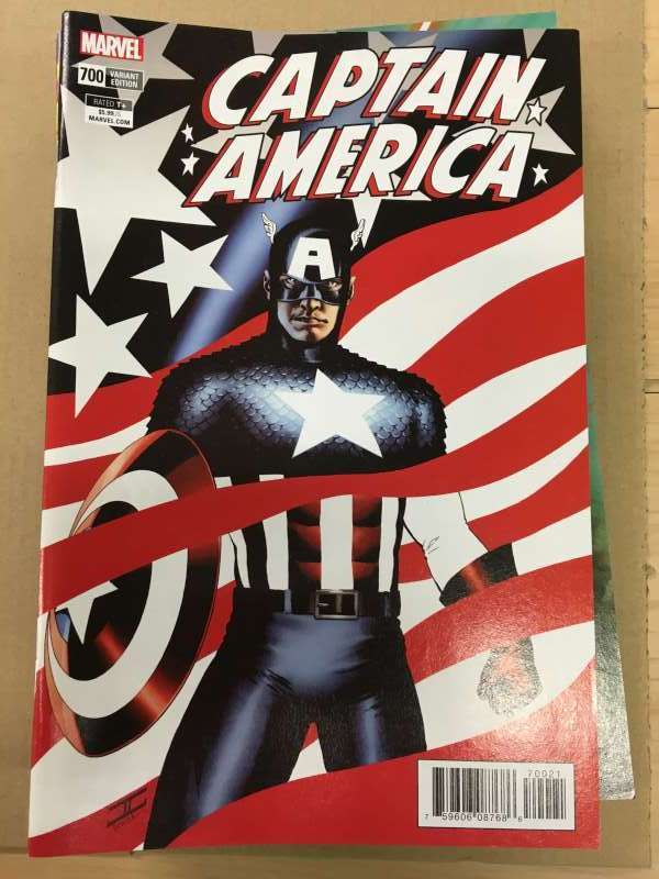 CAPTAIN AMERICA #700 (2018) 1ST PRINTING SCARCE 1:25 CASSADAY VARIANT ...