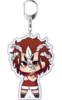 Keychain/Mascot Takuya Akayama Puni Chara Big Keychain "ALL OUT ...