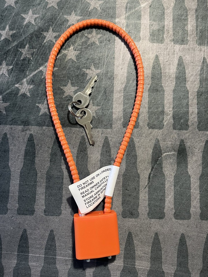 Glock Factory OEM Cable Lock Gun Model 17 19 20 21 22 23 26 27 30 31 32 ...