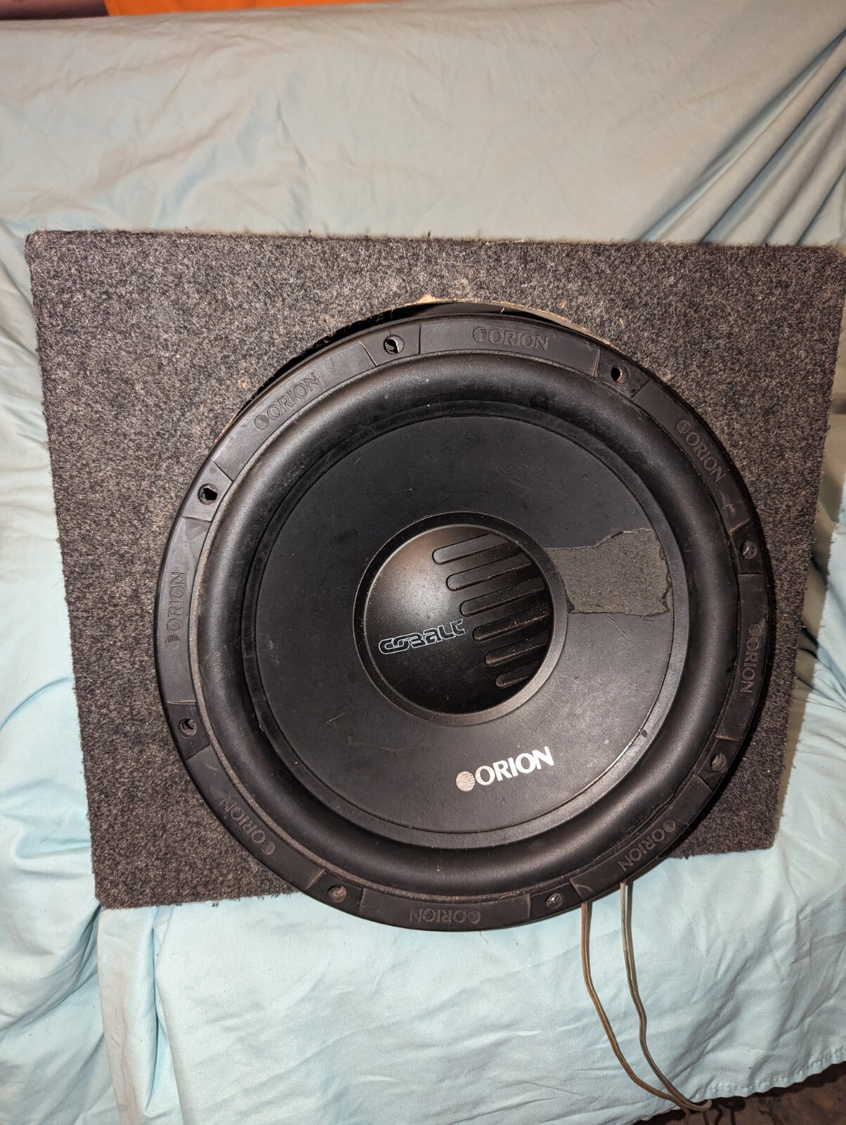 15" PORTED ORION SUBWOOFER BOX (READ DESCRIPTION) | eBay
