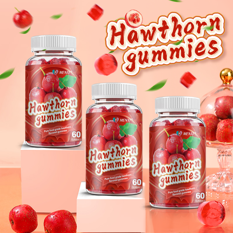 Hawthorn Berry Gummies - Blood Pressure Support & Cardiovascular ...