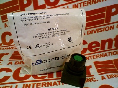 C3 CONTROLS 22-PBNO-XFGN / 22PBNOXFGN (NEW IN BOX) | eBay