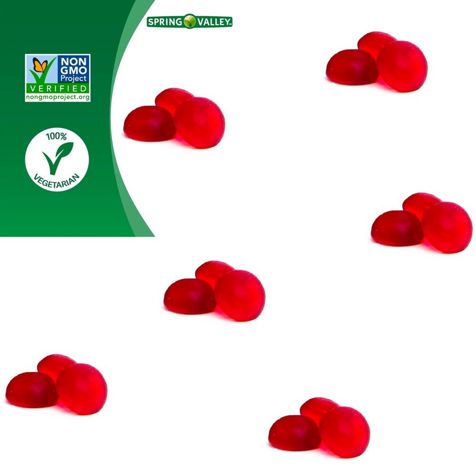 Spring Valley Apple Cider Vinegar 500mg Vegetarian Gummies, 60 Count | eBay