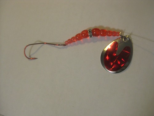Kokanee Slow Death Hook Wedding Spinner Blade Rigs (Holographic Red) | eBay