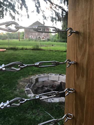 50 PCS M3 Stainless Steel Thimble for 1/8 Inches Diameter Wire Rope ...