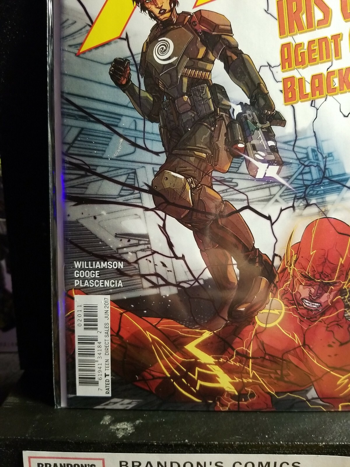 The Flash #20 Rebirth DC Comics 2017 Cover A Black Hole Negative Flash ...