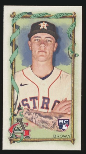 #291 HUNTER BROWN 2023 Topps Allen & Ginter MINI RC HOUSTON ASTROS | eBay