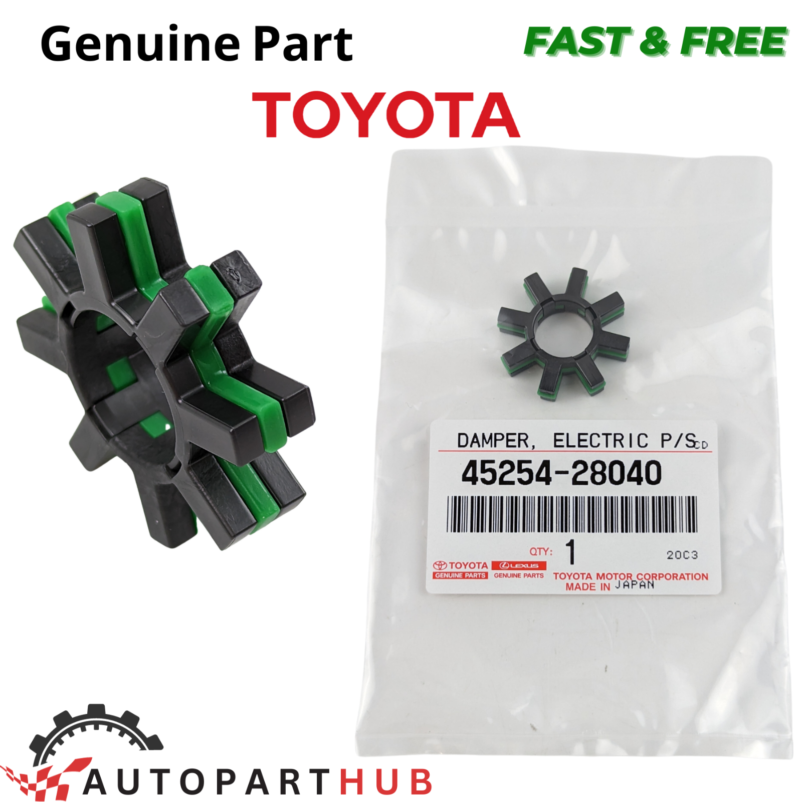 TOYOTA LEXUS GENUINE DAMPER ELECTRIC POWER STEERING MOTOR SHAFT OEM ...